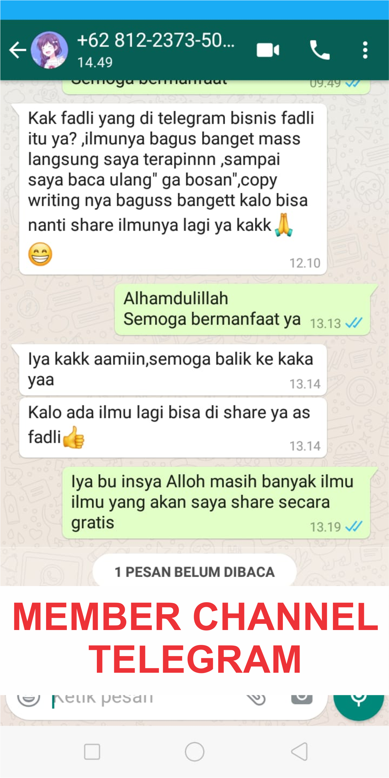 Telegram Blast - linkdiri